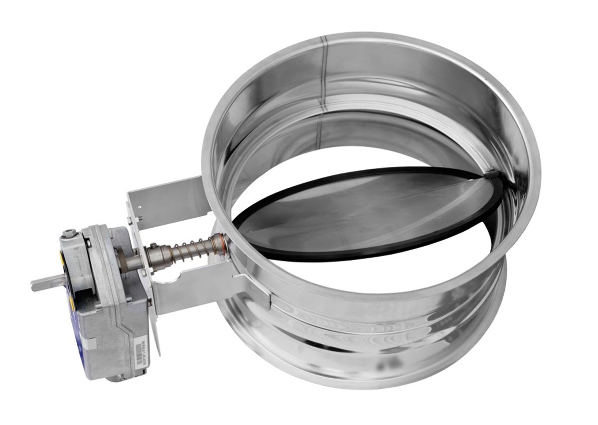 SB2 Single Blade Damper - US Draft Co.